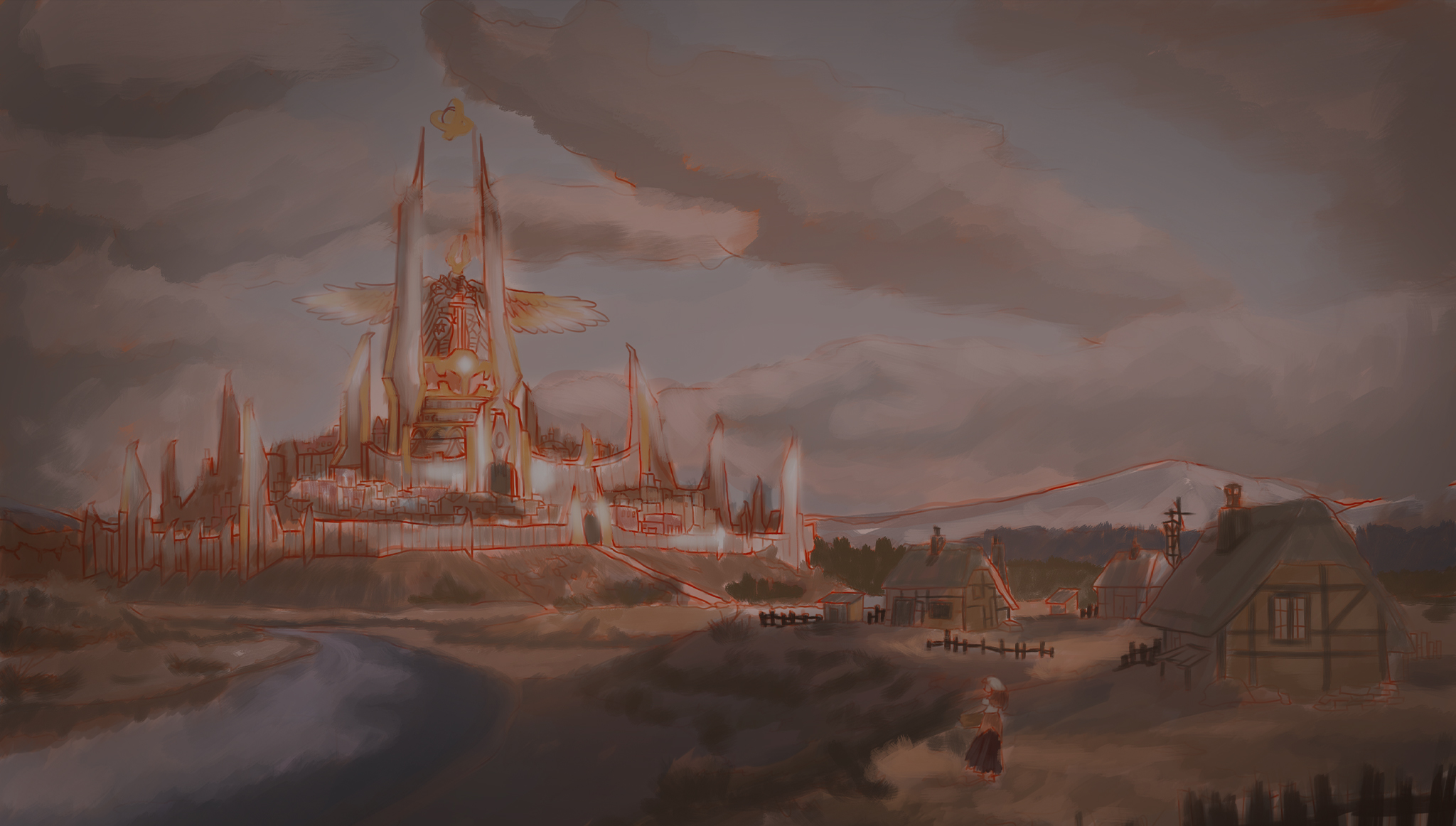 CONCEPT & CHARACTER DESIGN | DEUSDRAWS